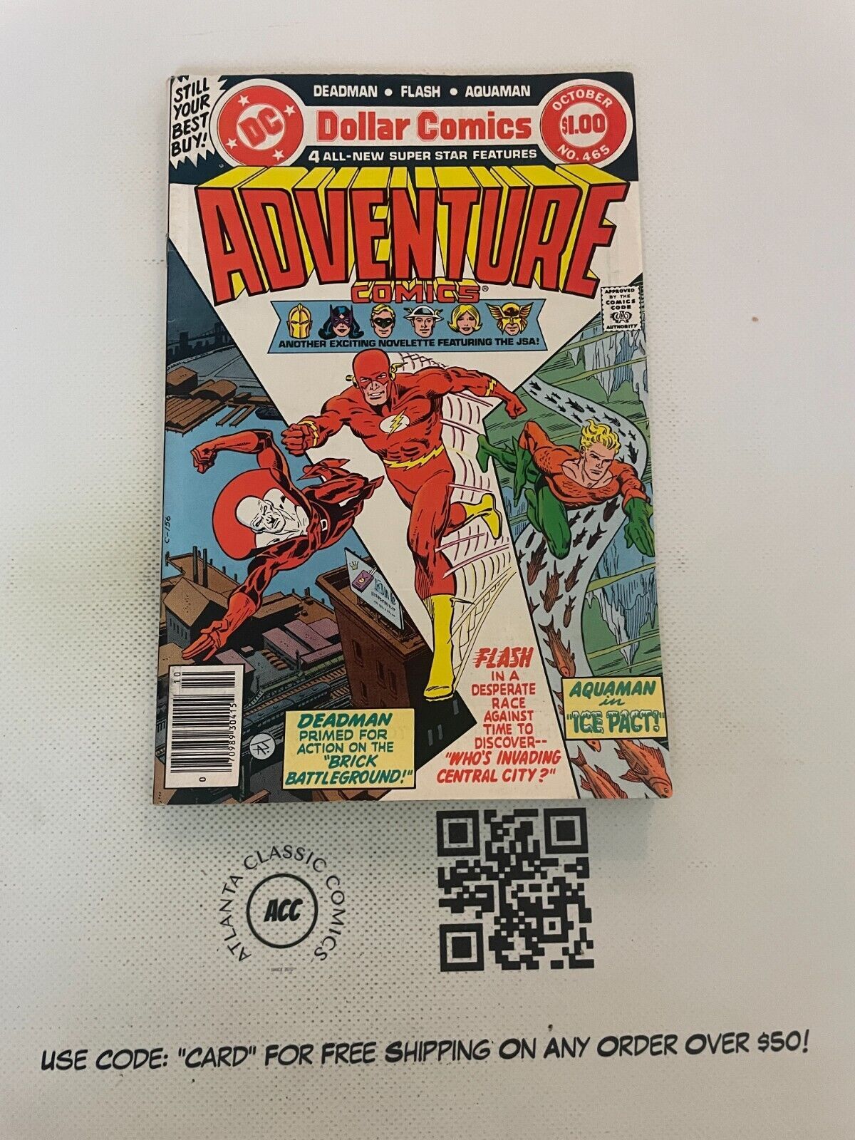 Adventure Comics # 465 VF DC Comic Book Supergirl Superman Silver Age 9 ...