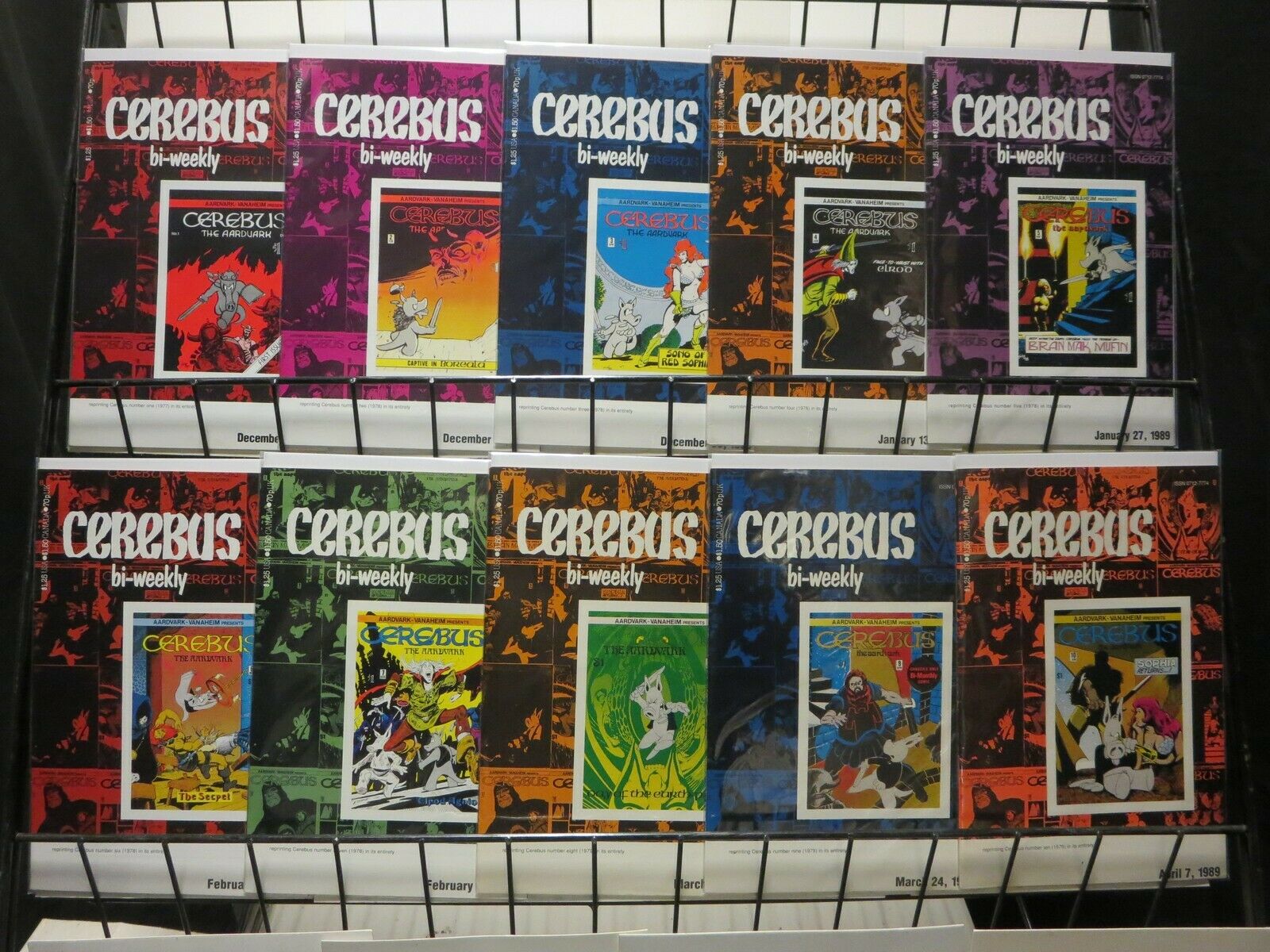 Cerebus BI Weekly (1988 AV) 1-10 Dave Sim | Full Runs & Sets, Cerebus ...