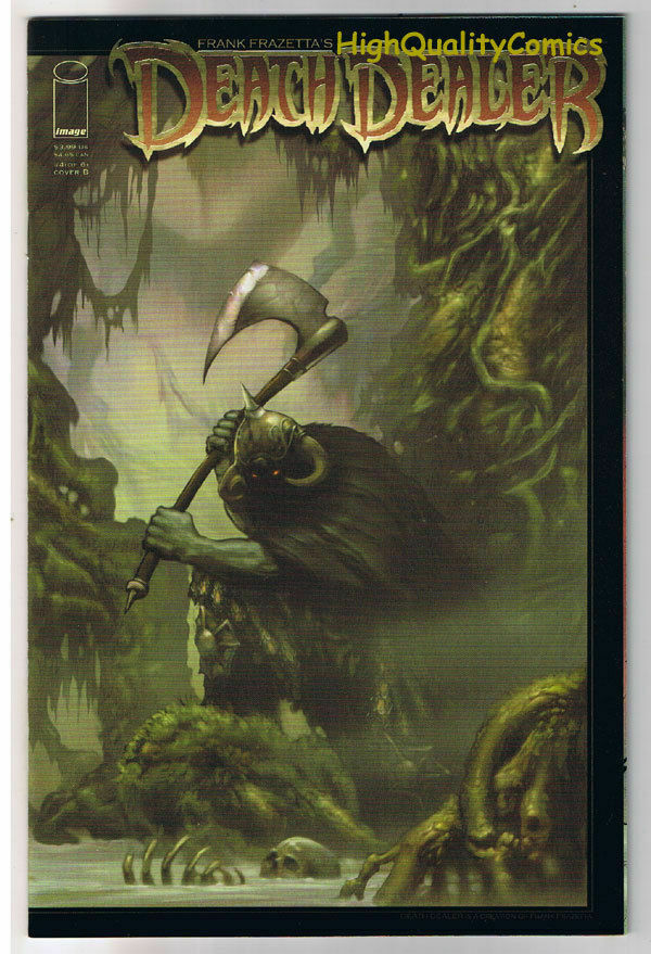 Frank Frazetta's DEATH DEALER #4, NM+, Nat Jones, 2007, more Frazetta ...