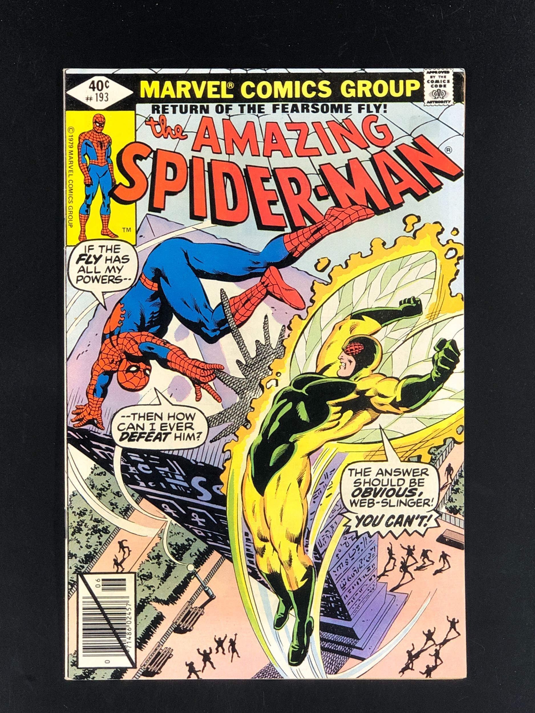 The Amazing Spider-Man #193 (1979) VF+ 1st Human Fly Appearance | Comic ...