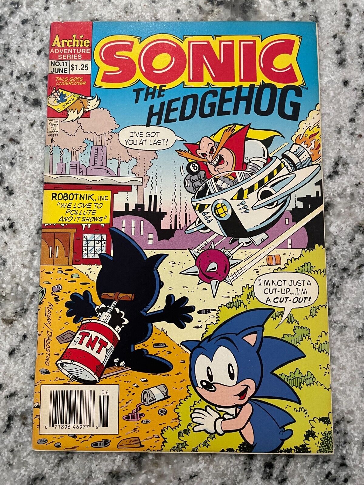 Sonic The Hedgehog #11 NM Archie Adventures Series Comic Book Egghead Tails J921 | Comic Books ...