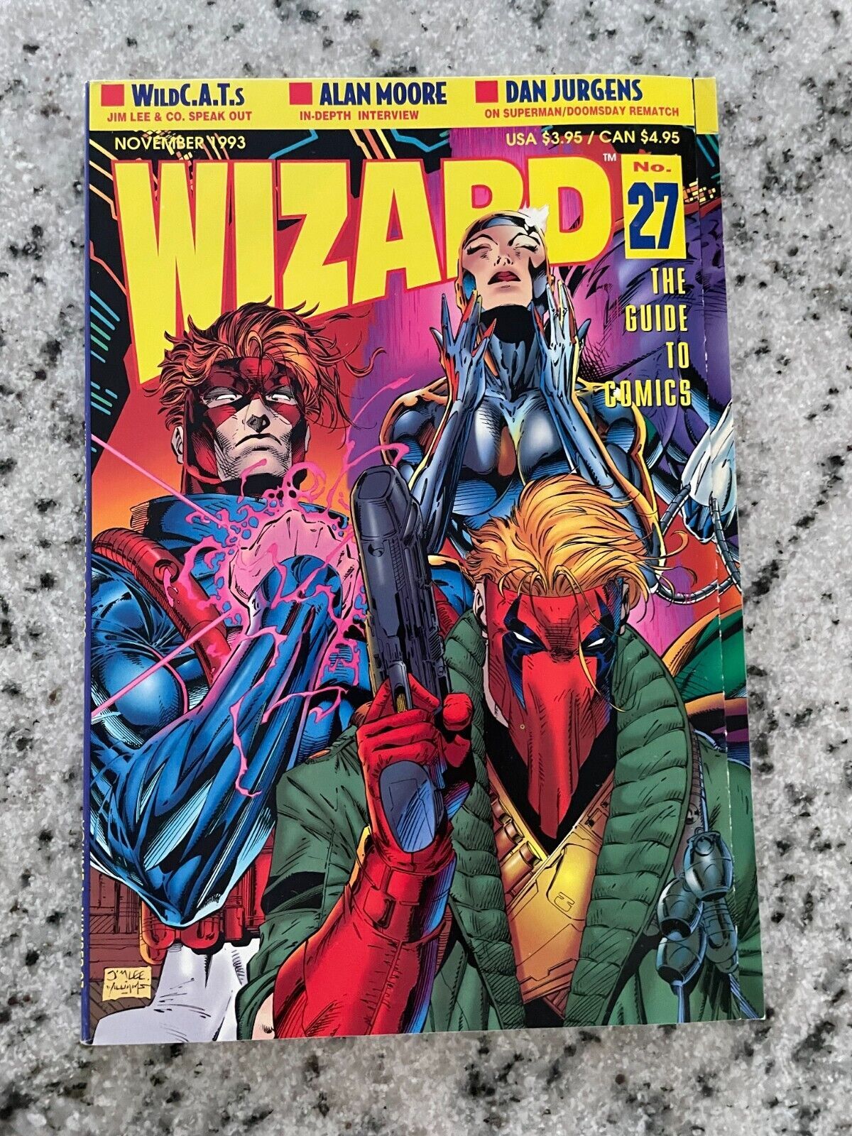 6 Wizard Comic Book Magazines # 27 29 30 31 32 33 Spawn Batman Catwoman ...