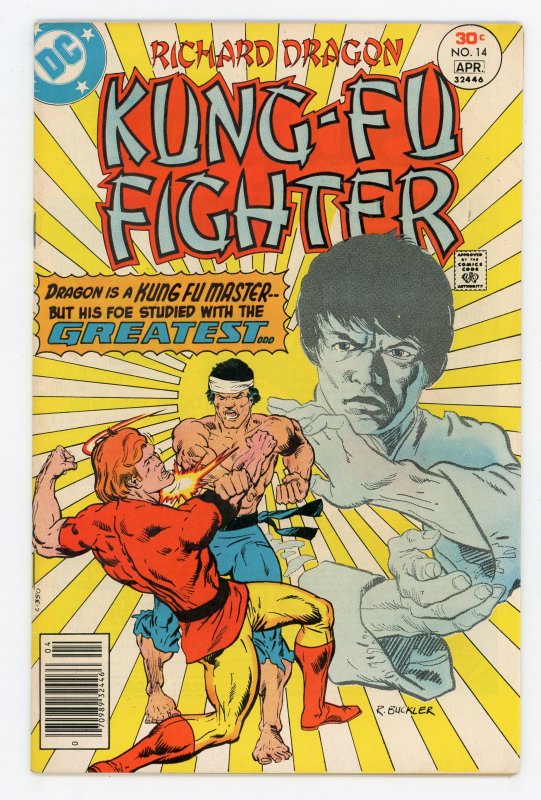 Richard Dragon, Kung Fu Fighter #14 Lady Shiva Bruce Lee VF+ | Comic ...