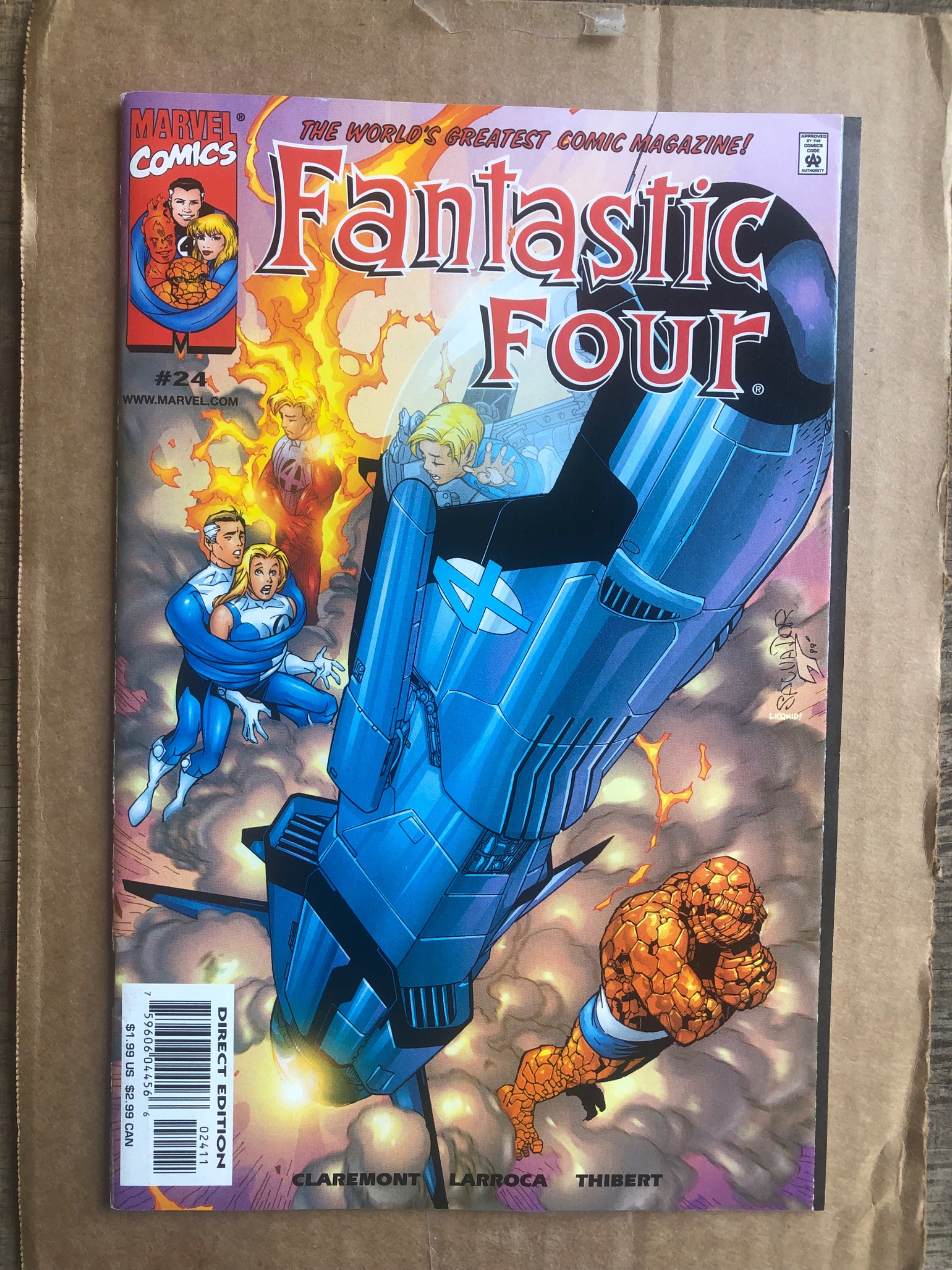 Fantastic Four #24 (1999) | Comic Books - Modern Age, Marvel, Fantastic Four, Superhero / HipComic