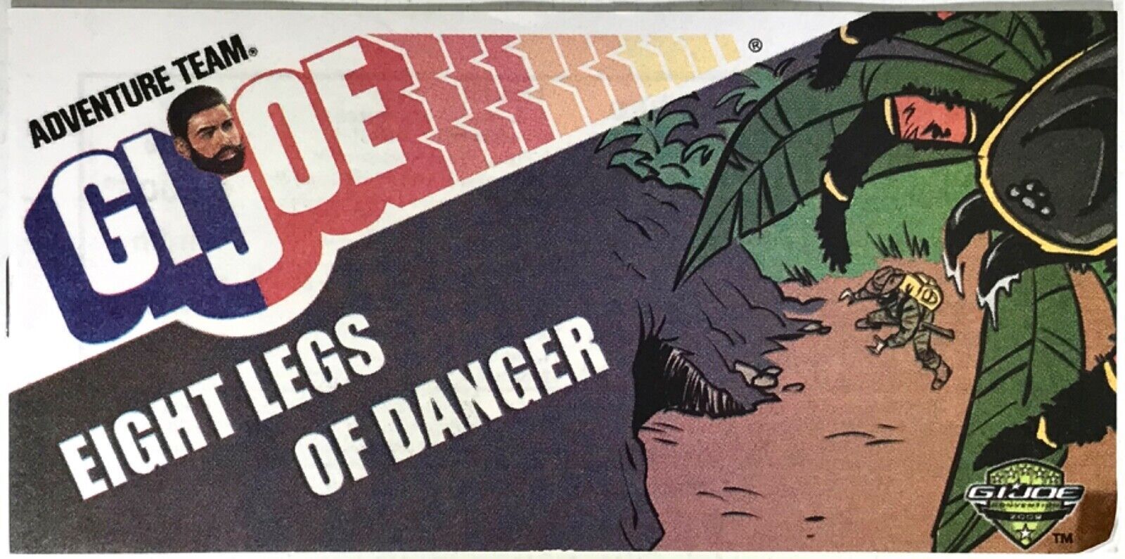 GI JOE ADVENTURE TEAM Mini Comic — Eight Legs of Danger 2009 Fun ...