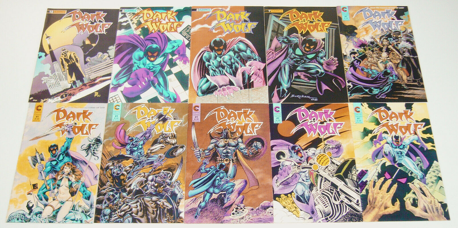Dark Wolf #1-14 VF/NM complete series + annual + halloween special ...