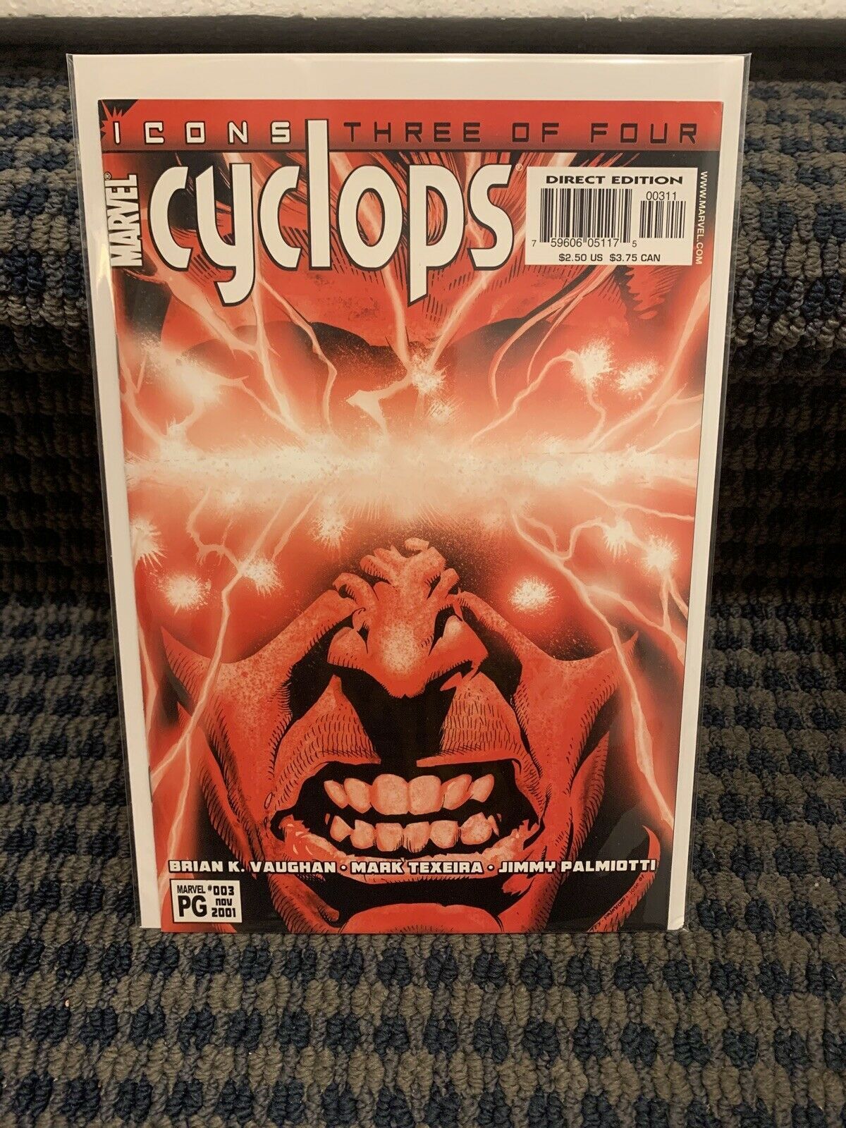 2001 “Icons” CYCLOPS Complete Mini Series, Modern, Marvel #1-4 (X9 ...