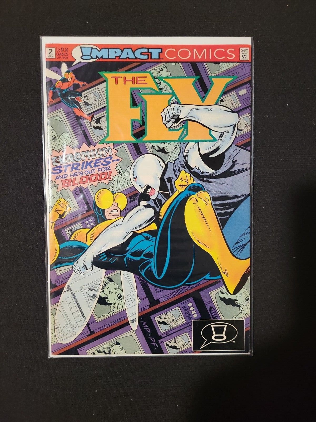 THE Fly # 1- Through-#10 IMPACT COMICS LOT BAGGED BOARDED 10 Total ...