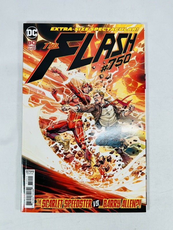 The Flash 750 Extra Size Spectacular - VF+ Porter Cover A - DC Comics ...