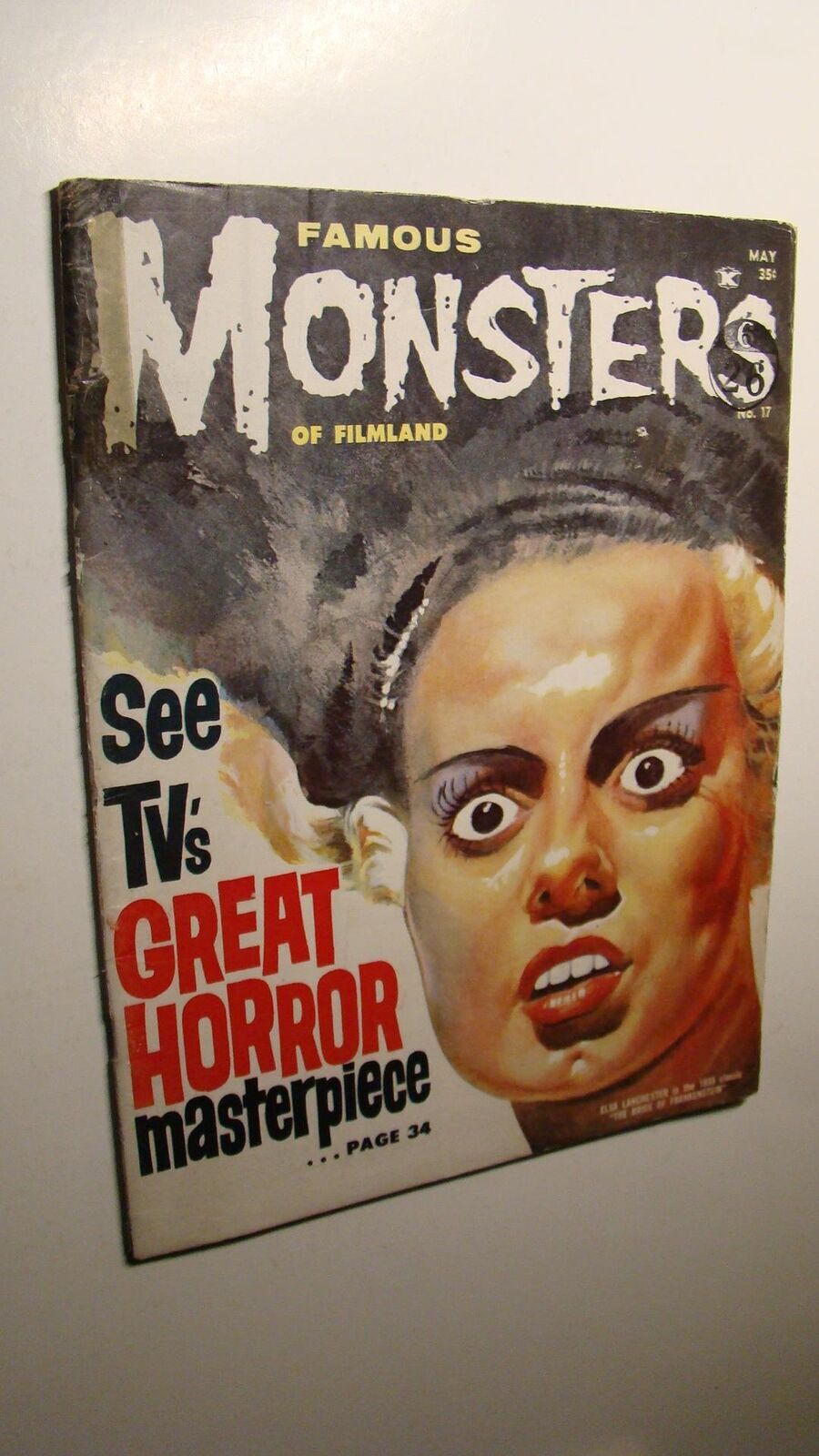 Famous Monsters 17 *Solid Copy* Scarce Warren Vampirella Basil Gogos ...