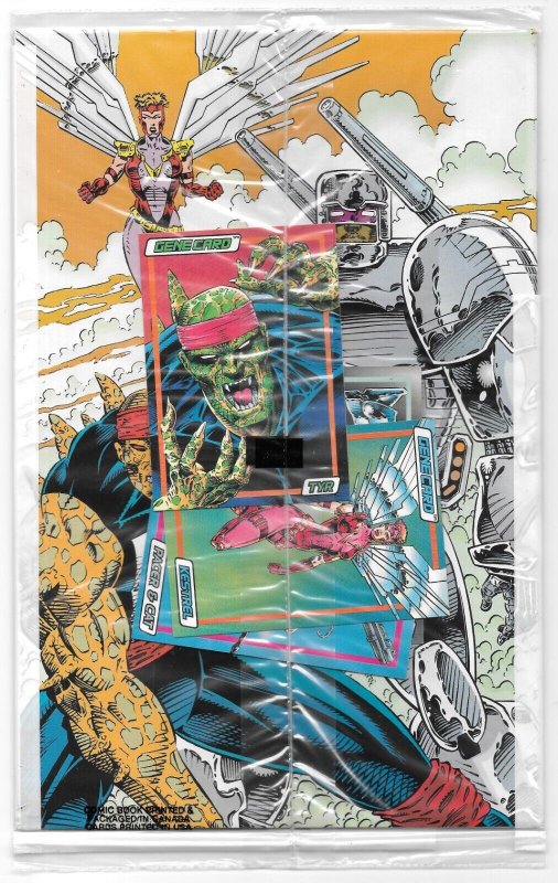 Gene Dogs #1 (10/1993) DC Comics Sealed Polybag 4 X Trafing Cards Gene ...