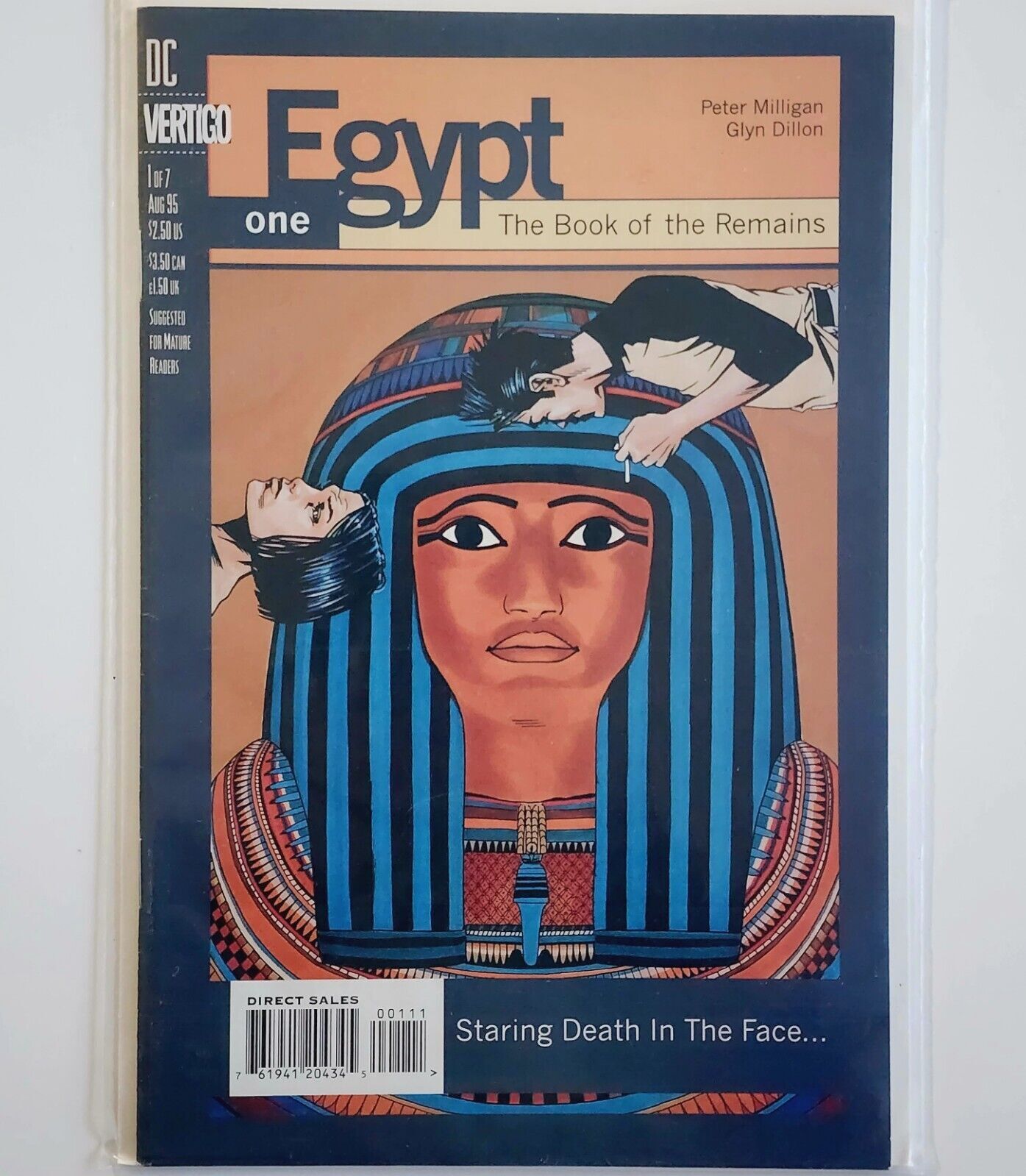 1995 Vertigo Comics Egypt #1 of 7 Comic Book Vintage The Book of ...
