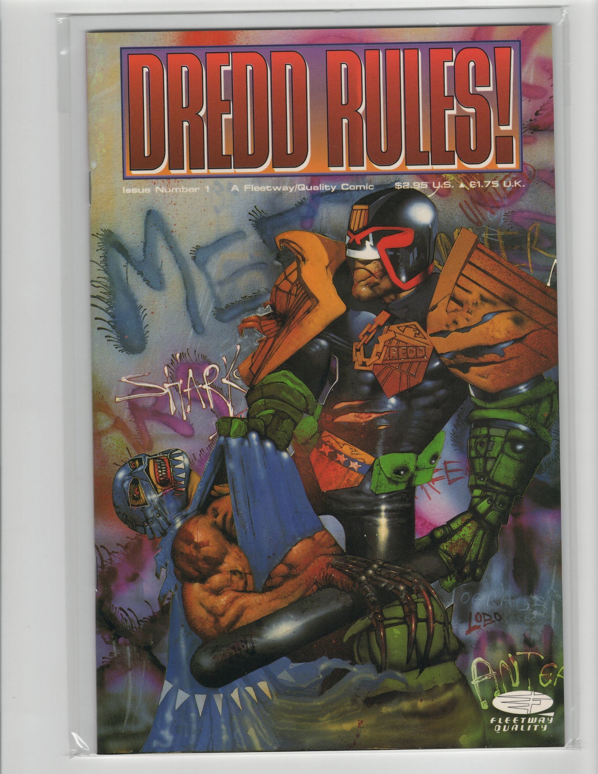 Dredd Rules! #1 (1991) | Comic Books - Copper Age, Judge Dredd, Horror & Sci-Fi / HipComic
