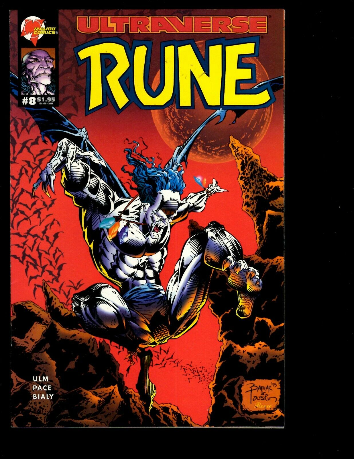 10 Ultraverse RUNE Malibu Comics #5 6 7 8 9 Infinity Rune: Giant-Size ...