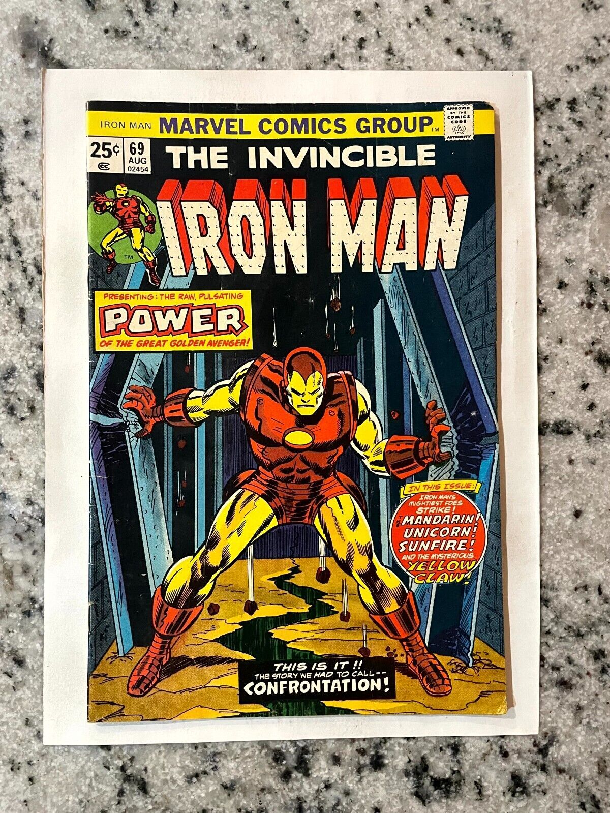 Iron Man # 69 FN Marvel Comic Book War Machine Avengers Hulk Thor X-Men ...