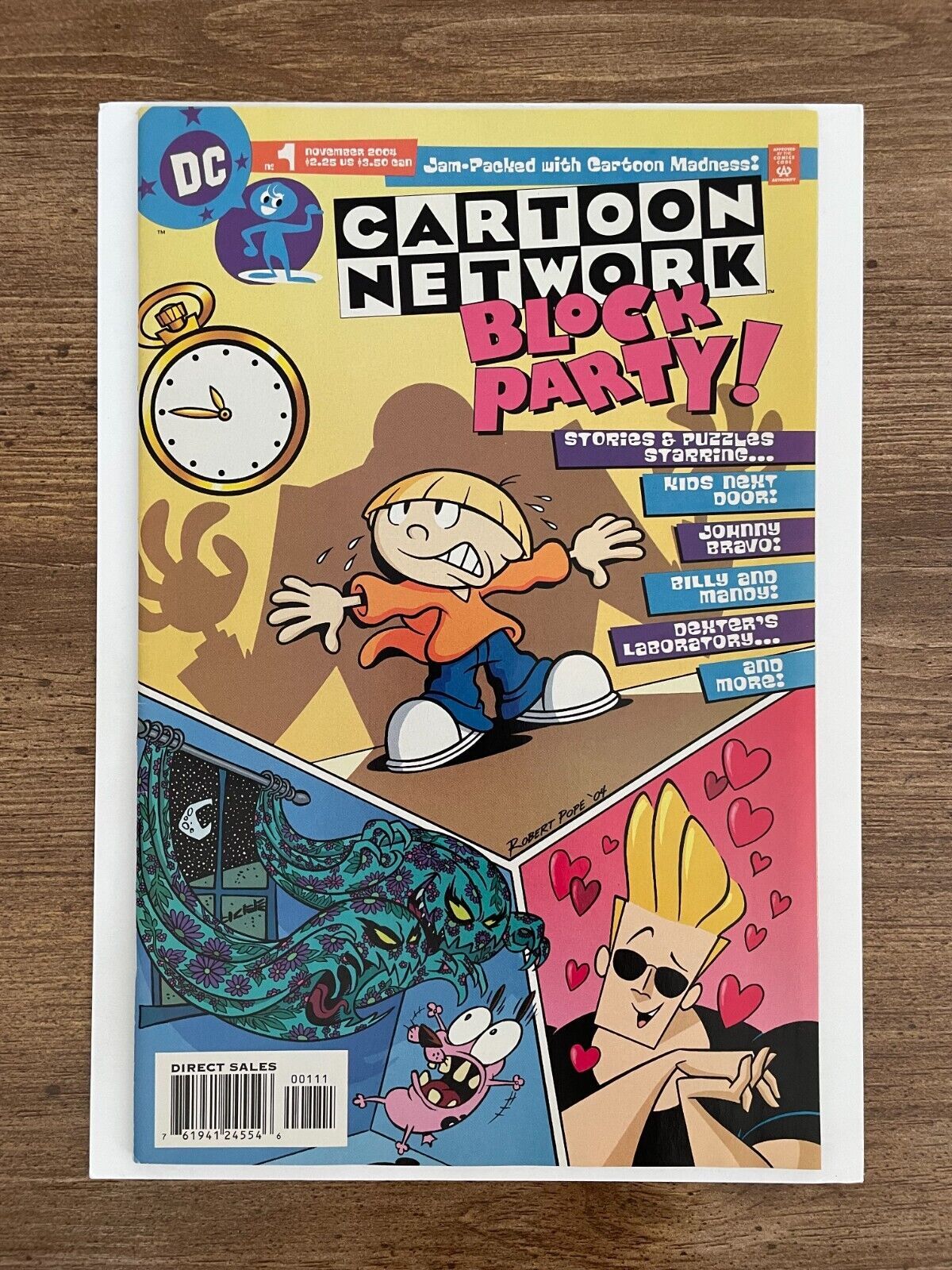 Cartoon Network Block Party # 1 NM- DC Comic Book Johnny Bravo Dexter's ...