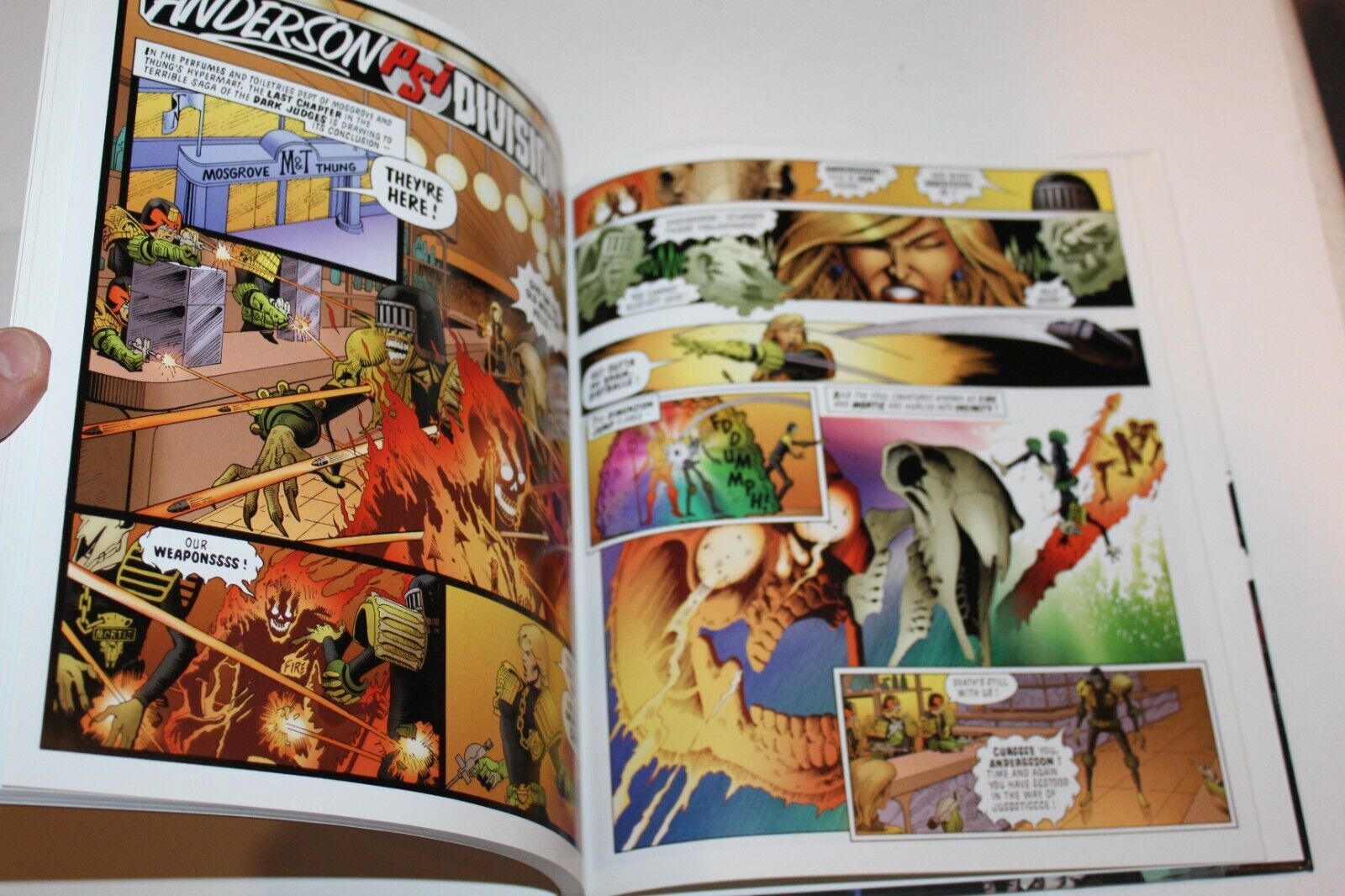 Judge Dredd Classics The Dark Judges IDW Publishing Grant Bolland ...