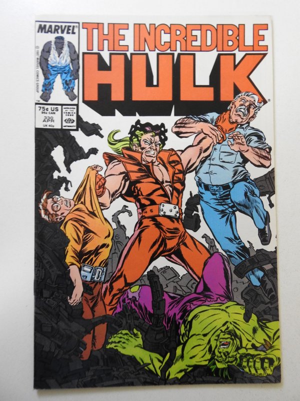 The Incredible Hulk #330 (1987) VF! 1st Todd McFarlane on the ...