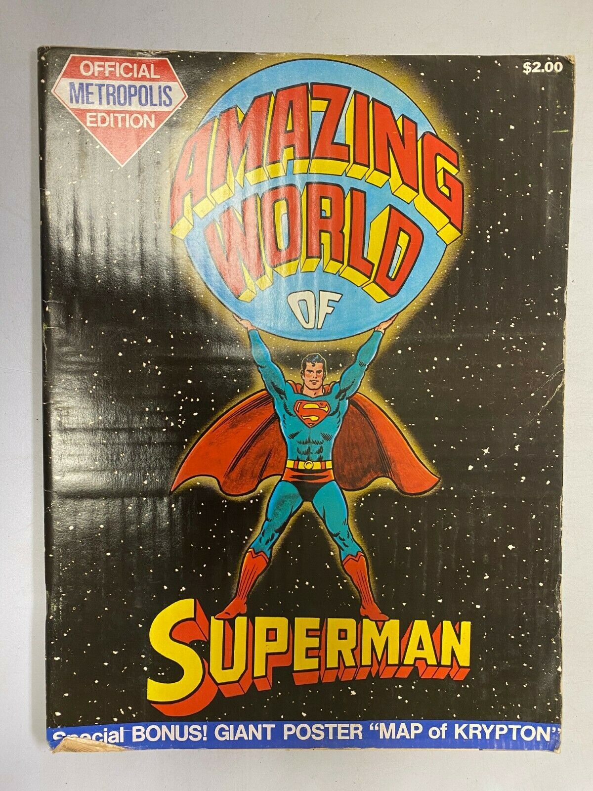 DC Treasury Edition #1 Amazing World of Superman including map 3.0 ...