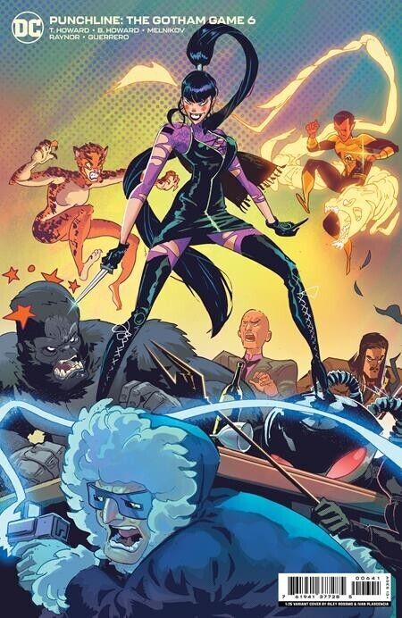 Punchline the Gotham Game #6 (OF 6) Cover D 1:25 Rossmo Variant DC 2023 ...