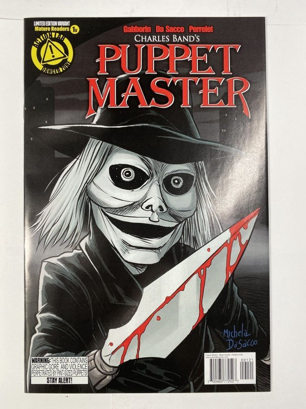 Puppet Master #1 NM- Blade Variant Action Lab Comics C102A | Comic ...