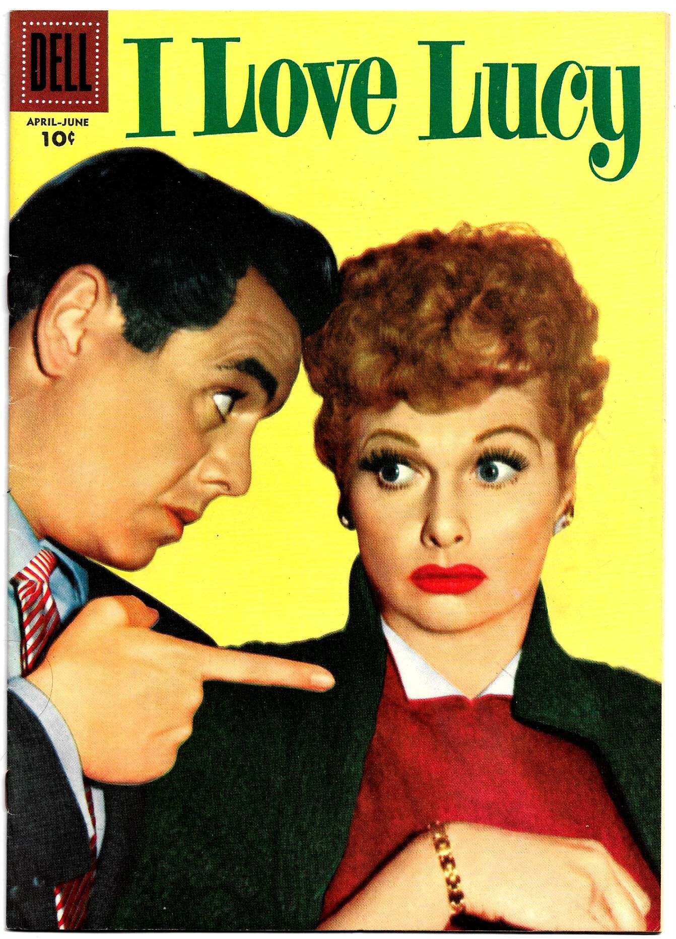 I LOVE LUCY COMICS #15 (Apr1957) 8.5 VF+ Top '50s TV Star in Her Own ...