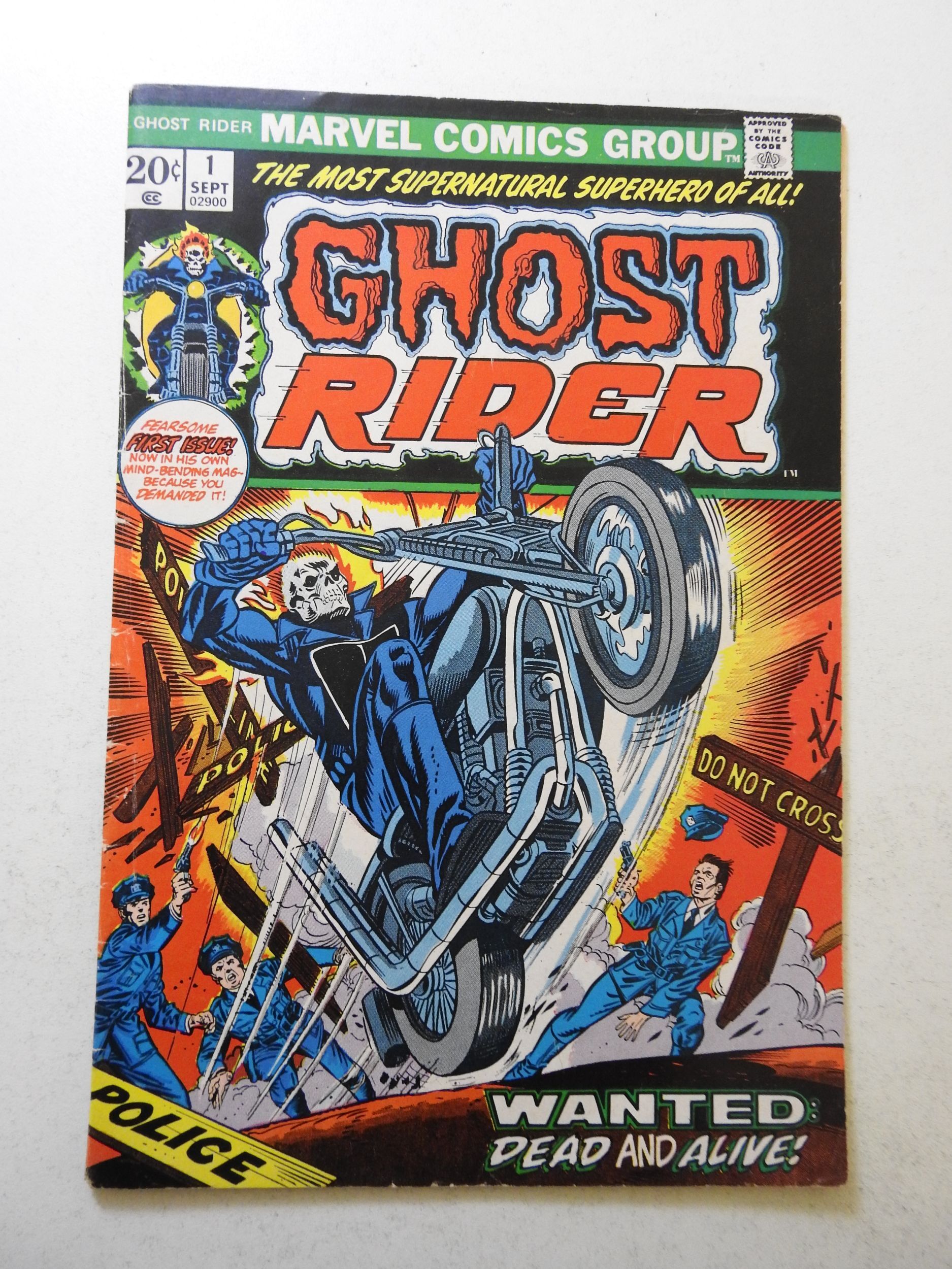 Ghost Rider #1 (1973) FR/GD Condition ad cut out does not impact story ...