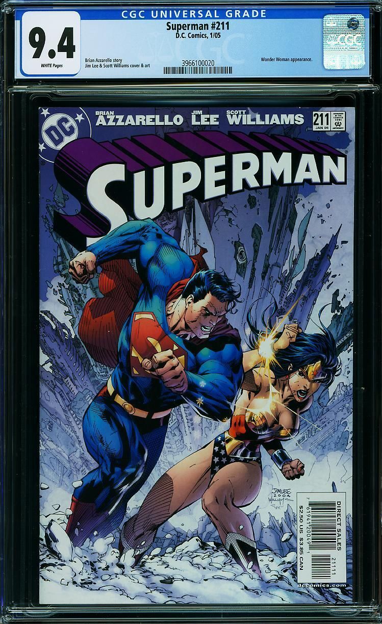 Superman #211 (2005) CGC 9.4 NM | Comic Books - Modern Age, DC Comics ...