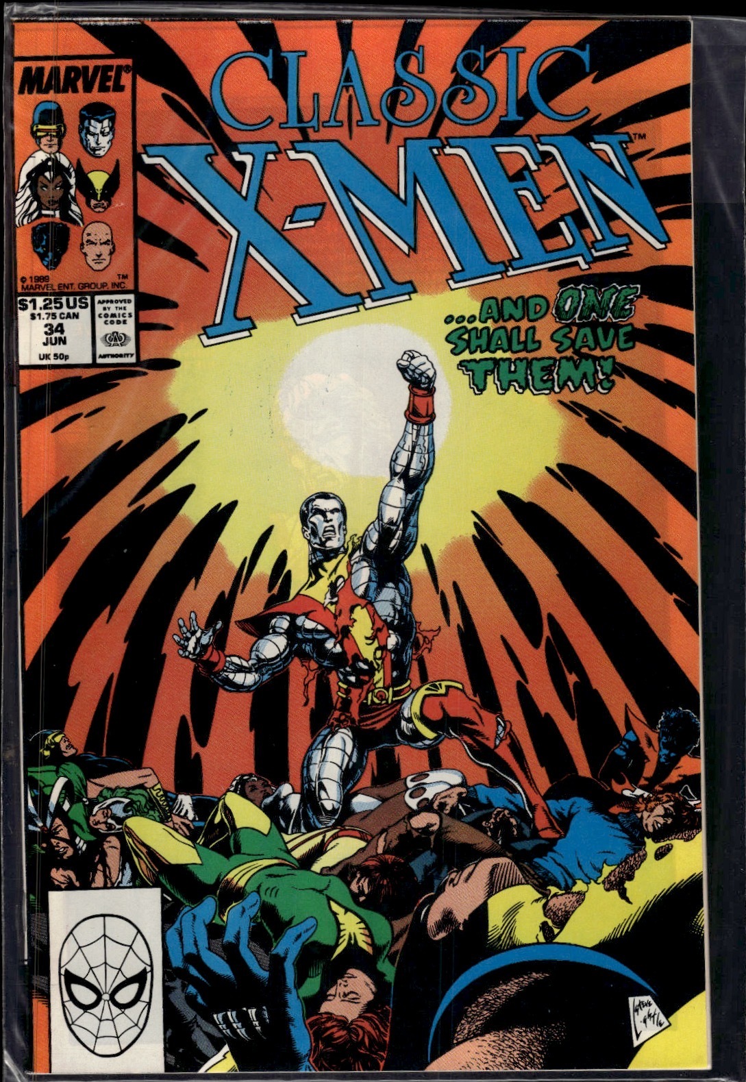 Classic X-Men #34 (1989) X-Men | Comic Books - Copper Age, Marvel, X ...