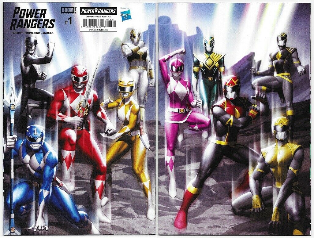 Power Rangers #1 Wraparound Thank You Variant | 1 Per Store (Boom, 2020 ...