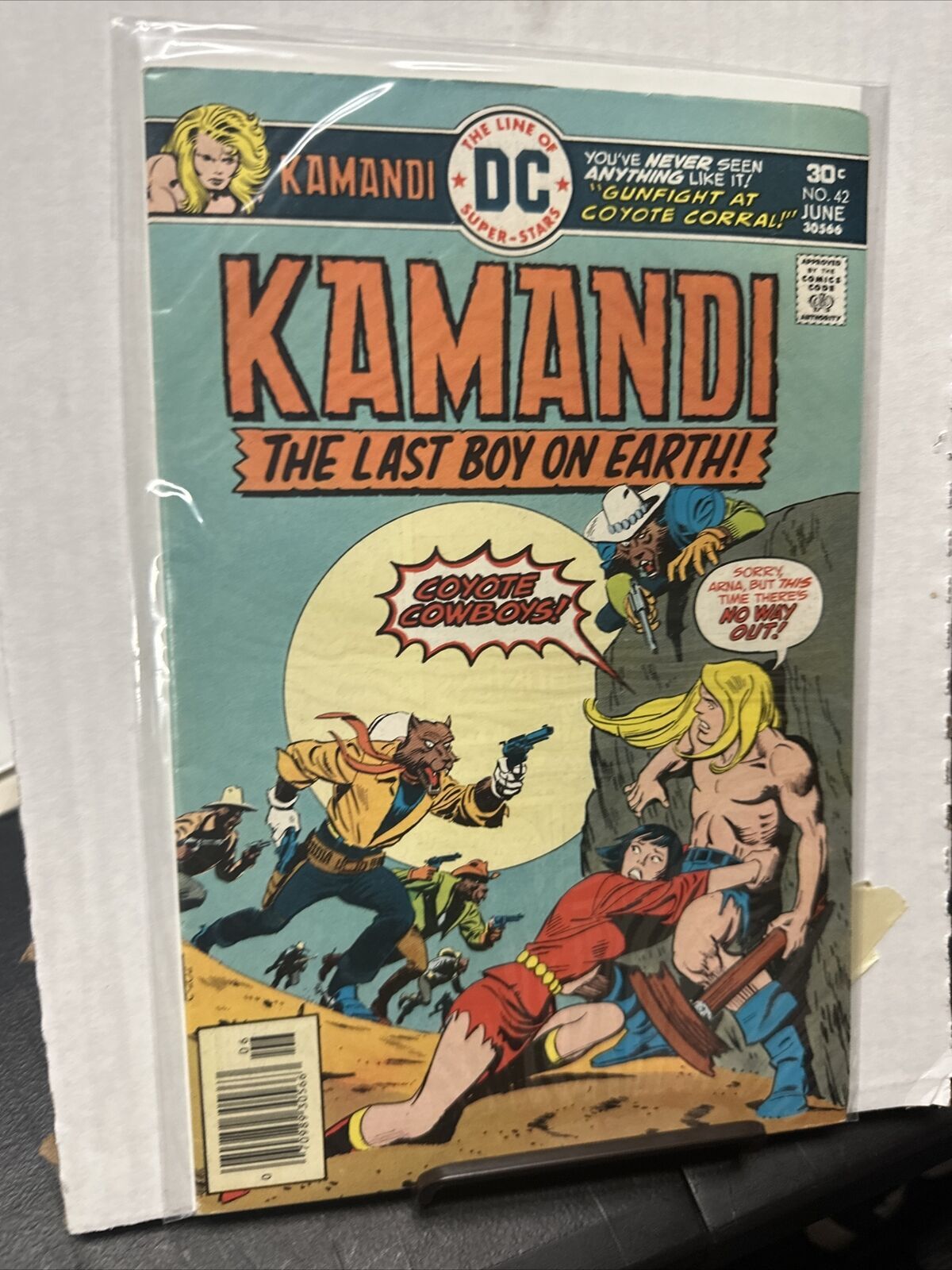 KAMANDI THE LAST BOY ON EARTH #42 Chic Stone A, DC Comics 1976 | Comic ...