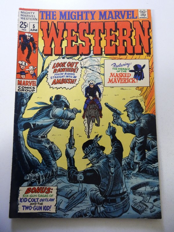 The Mighty Marvel Western #5 (1969) FN/VF Condition | Comic Books ...