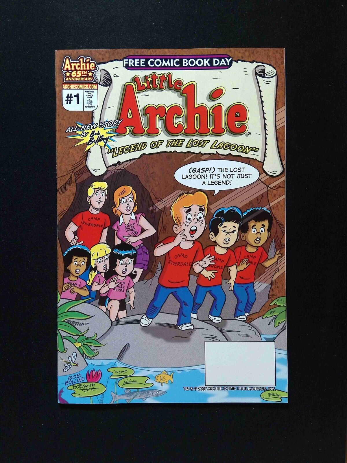Little Archie Legend of Lost Lagoon #1 Archie Comics 2007 NM- FCBD ...