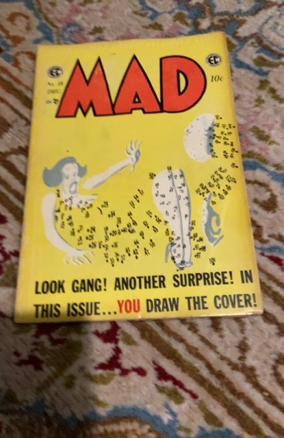 Mad #18 (1954) Original pre- Magazine comic book VG* hard to find! Utah ...