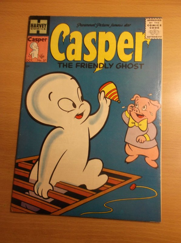 Harvey Comics: Casper, the Friendly Ghost #37, Rare Golden Age, High ...