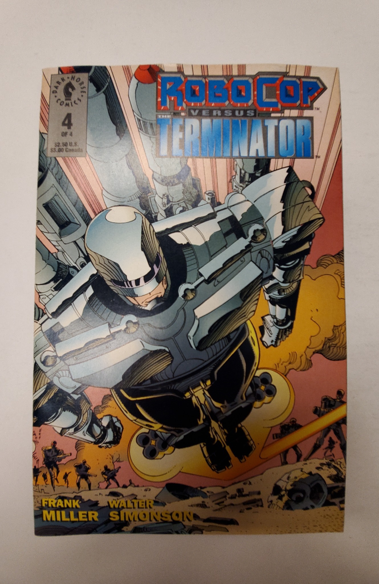 RoboCop versus The Terminator #4 (1992) NM Dark Horse Comic Book J655 ...