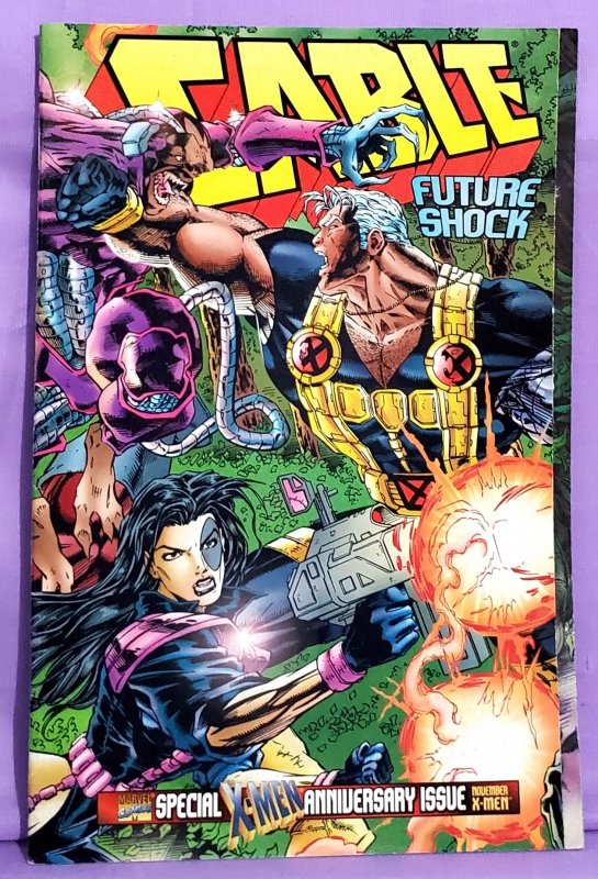 Cable #25 Newstand Edition X-Men Anniversary Issue Marvel Comics CT101 | Comic Books - Modern ...