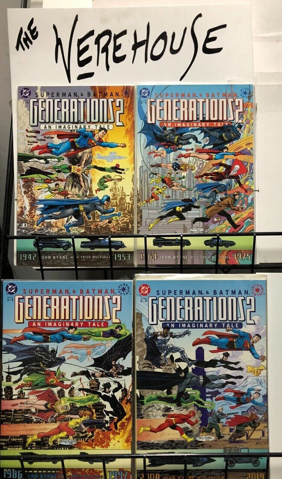 SUPERMAN & BATMAN GENERATIONS 2(2001)1-4 JOHN BYRNE Elseworlds classic ...