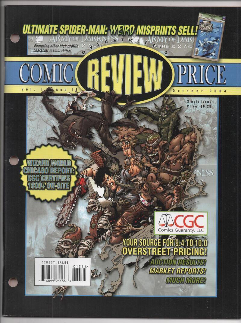 COMIC PRICE REVIEW - OVERSTREET'S #13 NM-, Bruce Campbell Army of Darkness, 2004 | Comic Books ...