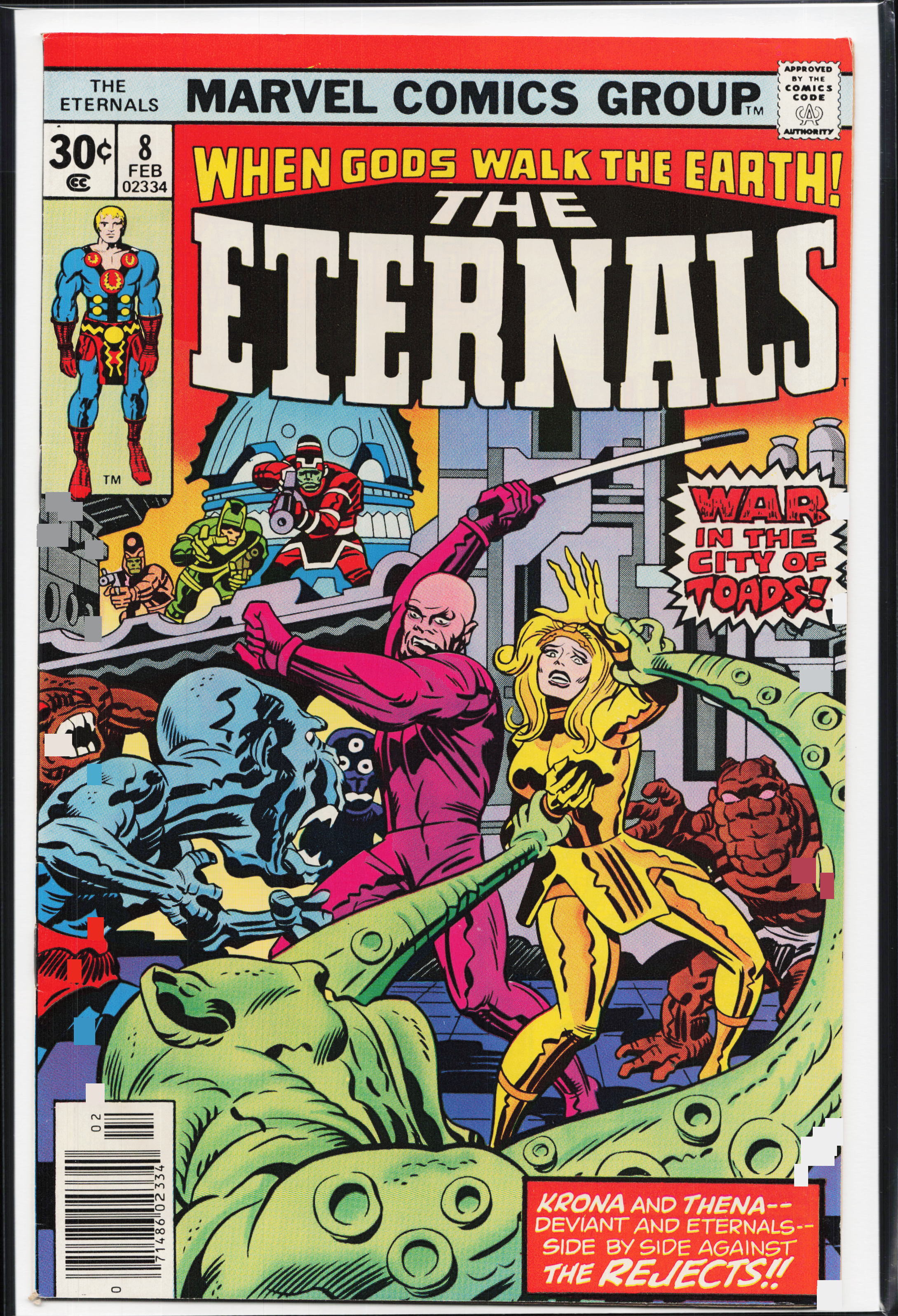 The Eternals #8 (1977) The Eternals | Comic Books - Bronze Age, Marvel ...