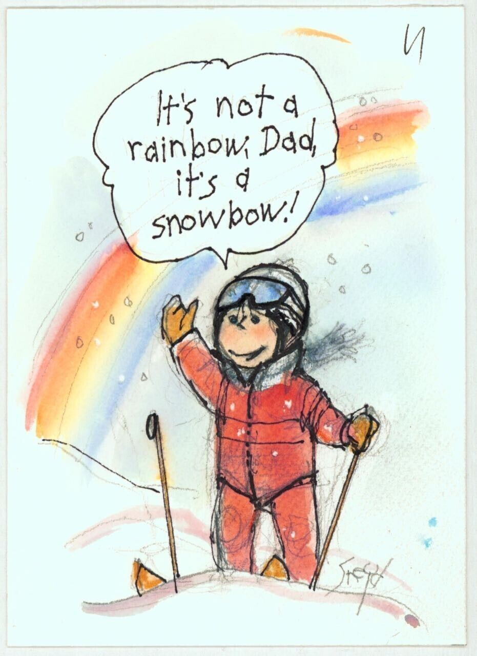 Doug Sneyd Original Art Set ~ Wee Whimsy Out of the Mouths of Babes ...