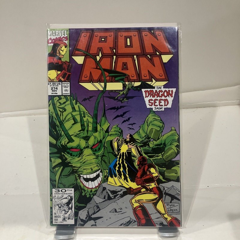 Iron Man Marvel Comics 274 | Comic Books - Copper Age, Marvel, Iron Man ...
