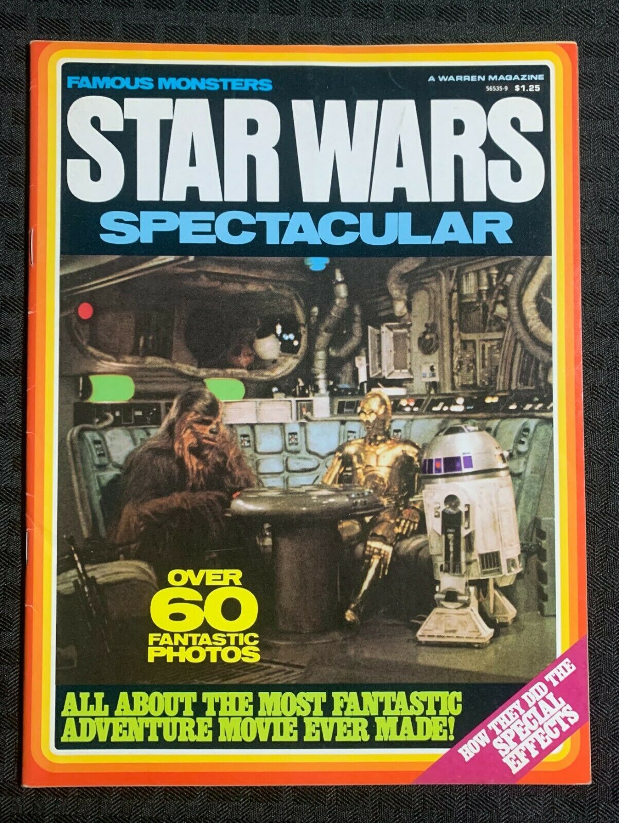 1977 STAR WARS SPECTACULAR Warren Magazine FN 6.0 Over 60 Fantastic ...