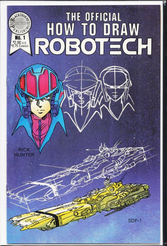 The Official How To Draw Robotech #1 (1987) Robotech | Comic Books ...