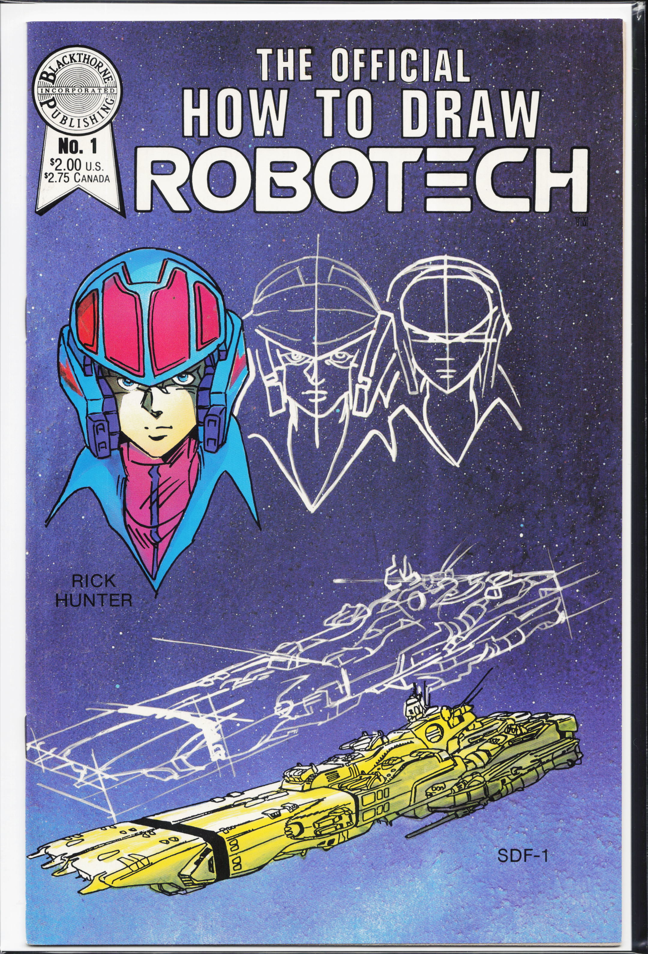 The Official How To Draw Robotech #1 (1987) Robotech | Comic Books ...