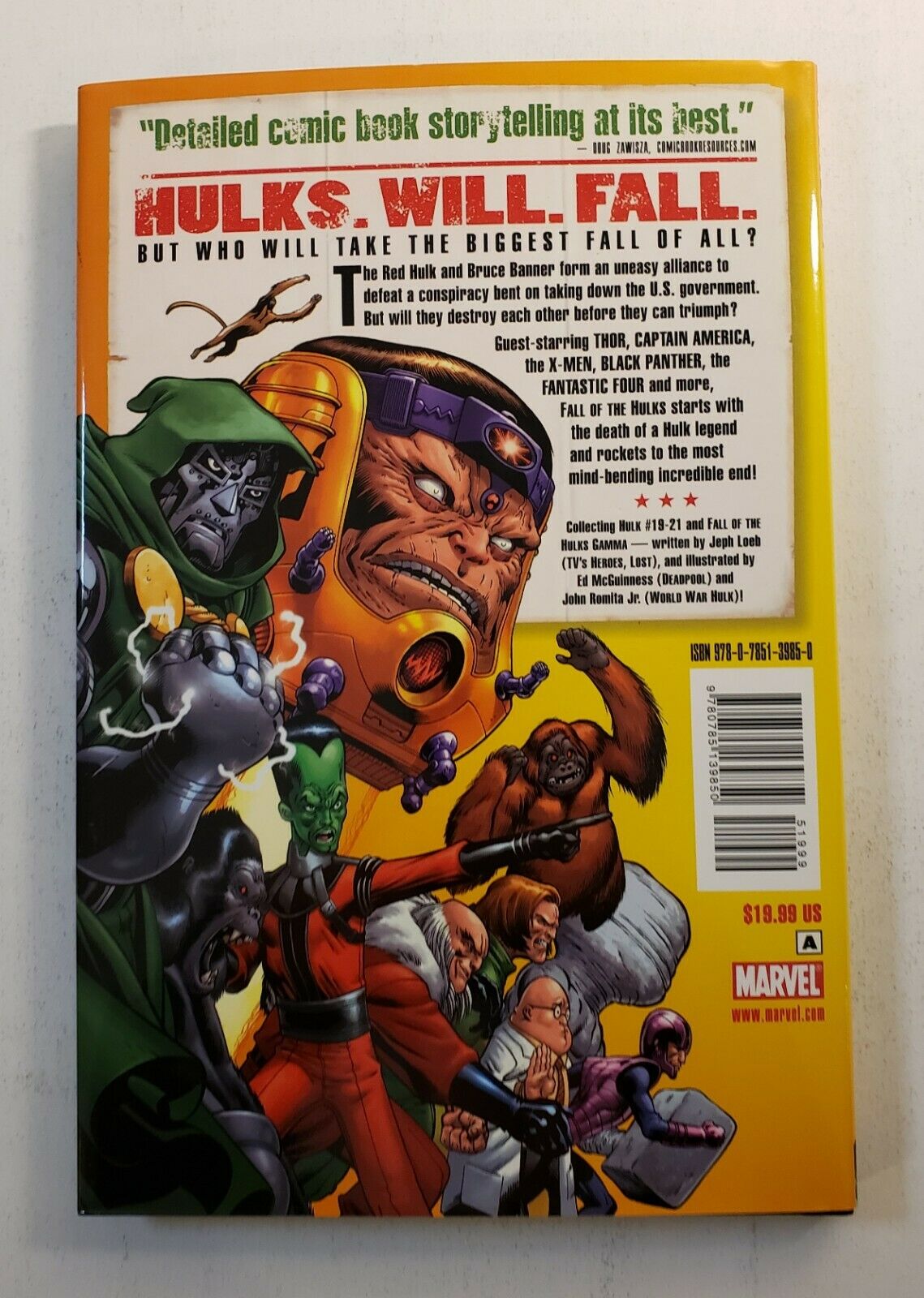 Hulk: Fall of the Hulks VOL.5 Hard Cover Graphic Novel Marvel Premiere ...