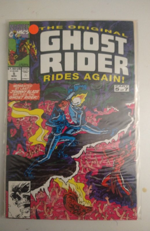 The Original Ghost Rider Rides Again #5 (1991) | Comic Books - Copper ...