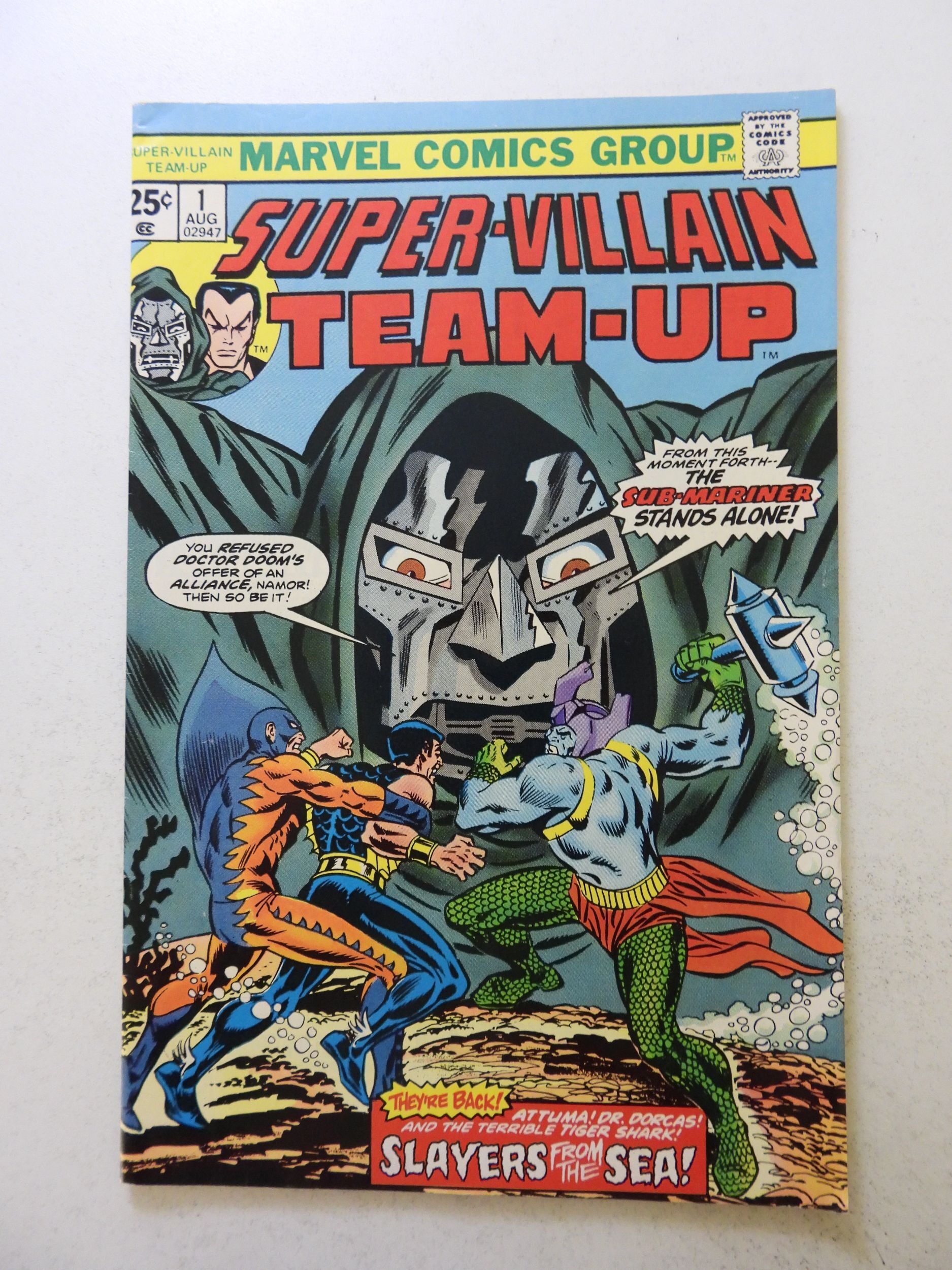 Super-Villain Team-Up #1 (1975) VF- condition | Comic Books - Bronze ...