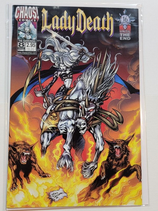 Lady Death #8 The Harrowing Comic Book 1998 - Chaos Comics | Comic ...