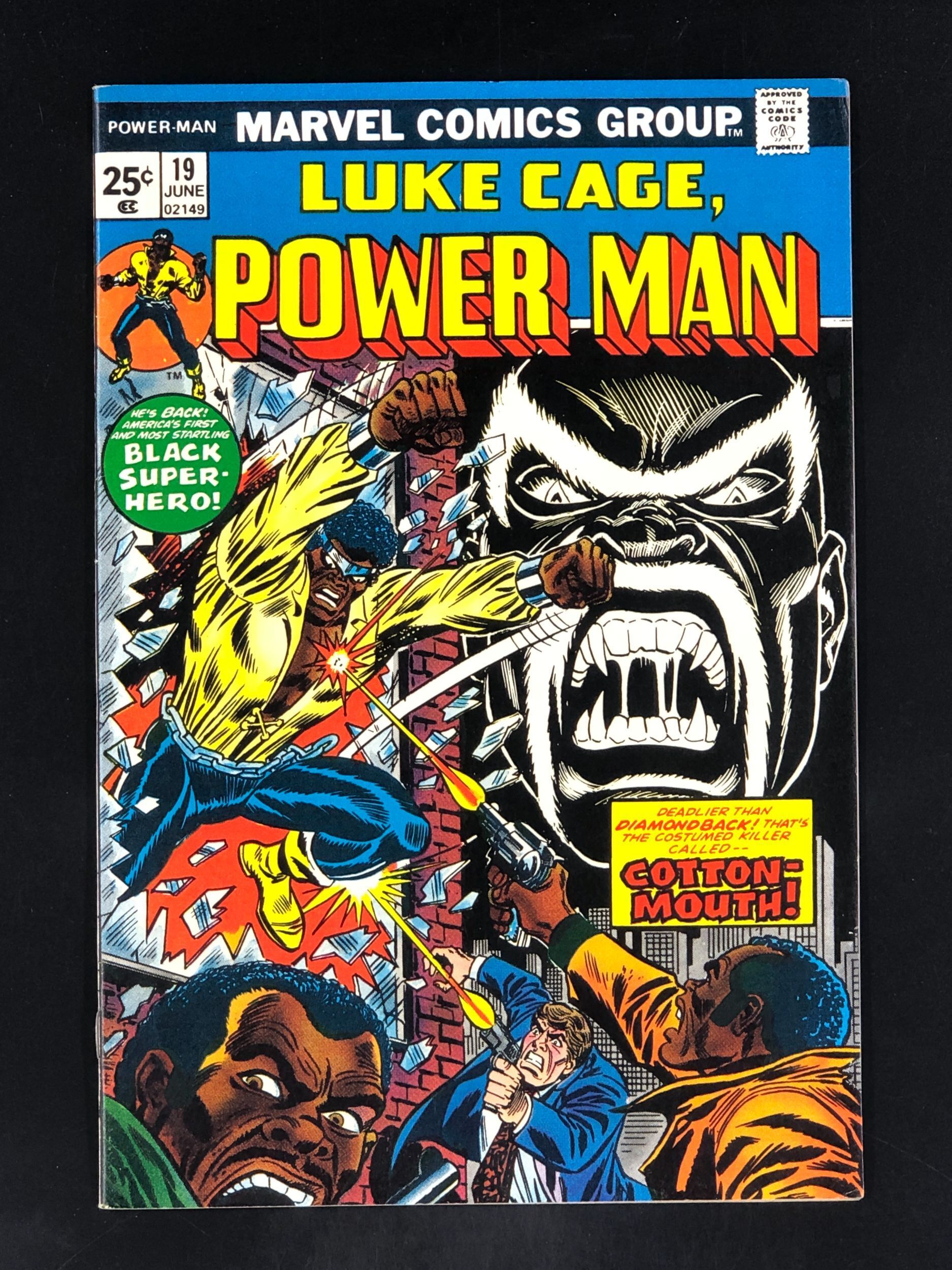 Power Man #19 (1974) VF/NM 1st Appearance of Cottonmouth | Comic Books ...